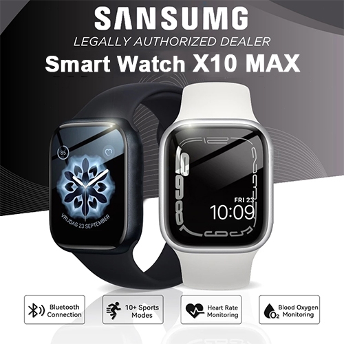 [ใหม่] X10 MAX Smart Watch 45mm สมาร์ทวอทช์ รองรับภาษาไทย นาฬิกาสมาร์ท ...