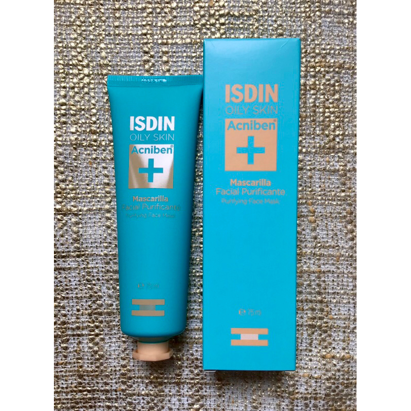 ISDIN Isdinceutics Acniben Purifying Face Mask ขนาด 75 ml. #ป้ายไทย ...
