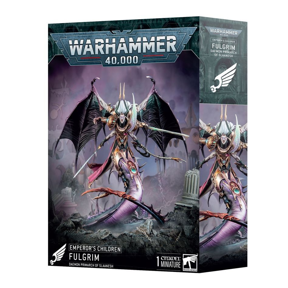 Warhammer 40k : Emperor’s Children : Fulgrim Daemon Primarch of ...