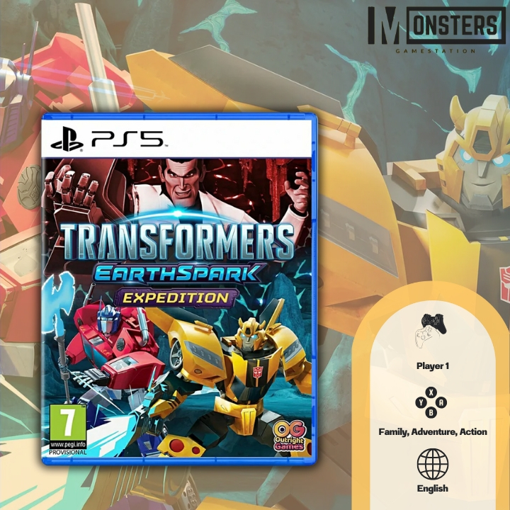 Transformers EarthSpark: Expedition [PS5] (สินค้าพร้อมส่ง) [มือ1 ...