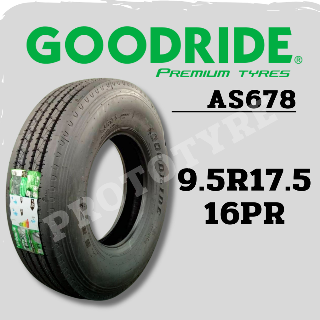ยางรถบรรทุกเรเดียล 9.5R17.5 16PR ยี่ห้อ GOODRIDE รุ่น AS678 | Shopee Thailand
