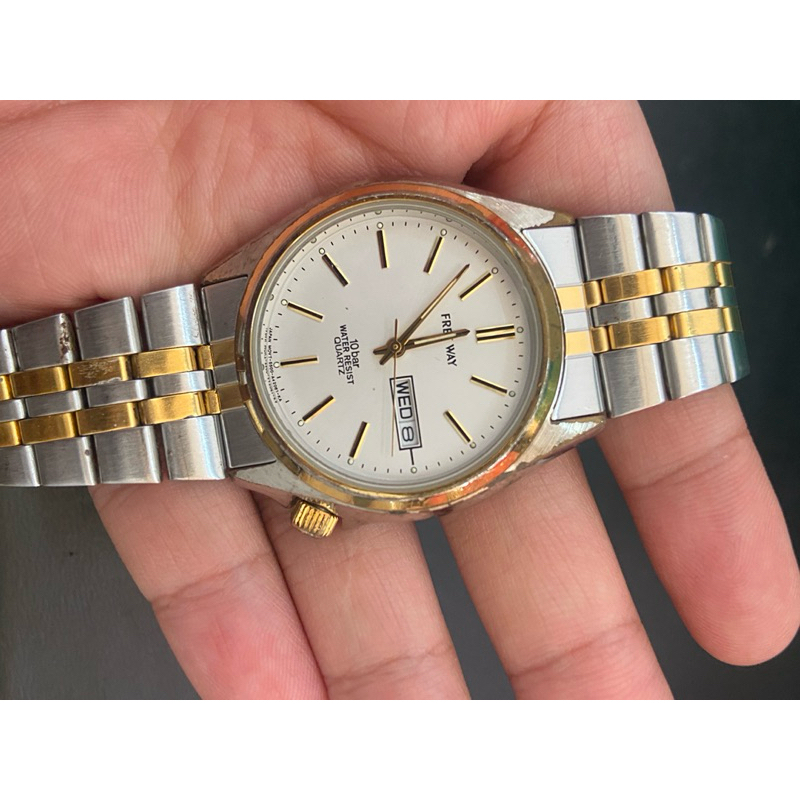 CITIZEN FREEWAY QUARTZ 10bar ของแท้ มือสอง | Shopee Thailand