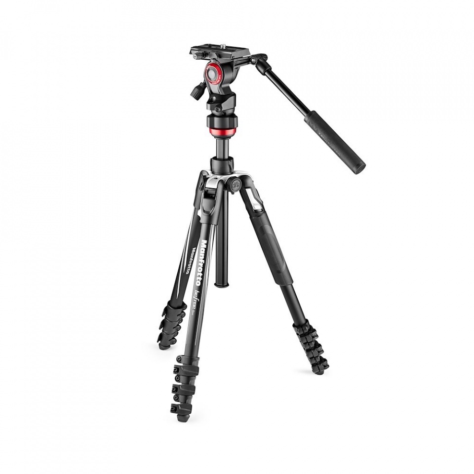 ขาตั้งกล้อง Manfrotto MVKBFRL-LIVE Befree live Aluminium tripod lever, video head | Shopee Thailand