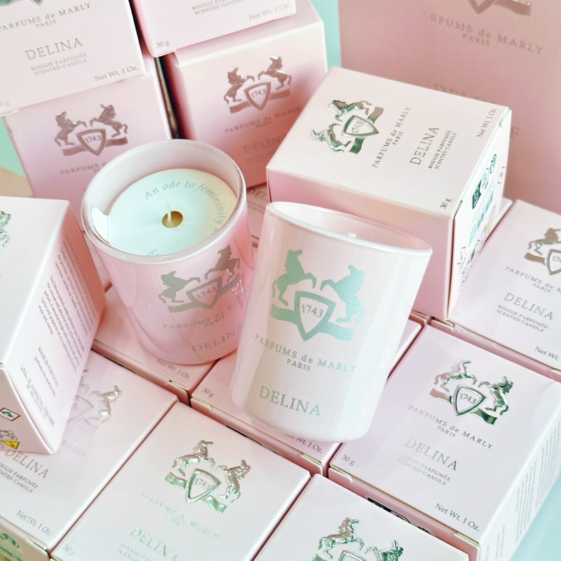 PDM Parfums de Marly - Delina Exclusif candle ขนาด 30 g มีกล่อง ...