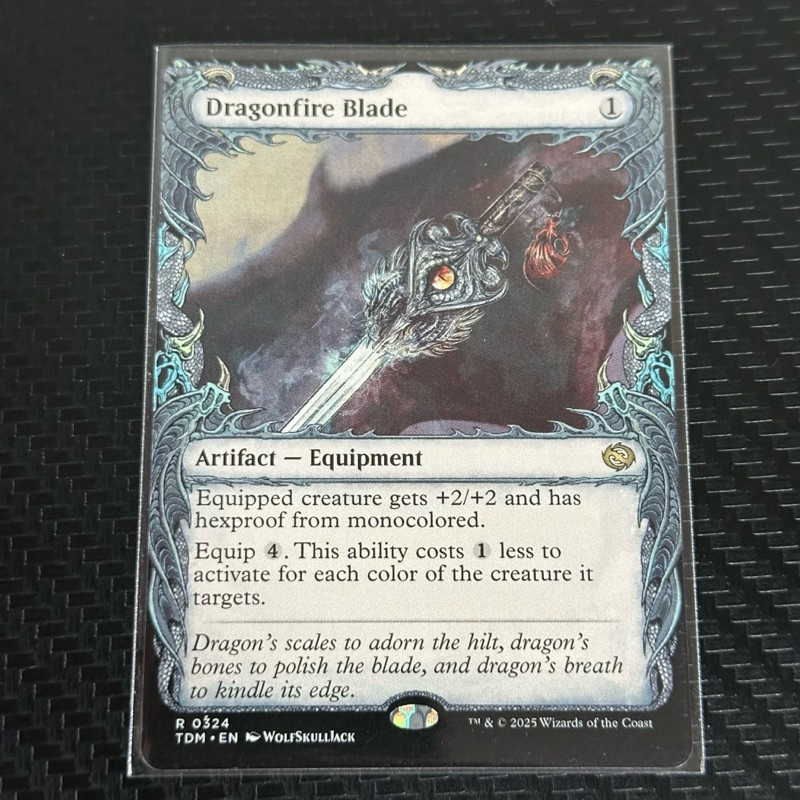 Tarkir: Dragonstorm Variants: Dragonfire Blade (0324 - Showcase ...