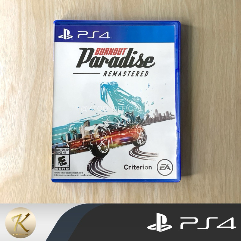 แผ่นเกมส์ PS4 : Burnout Paradise Remastered📍English (มือ2) สินค้าพร้อม ...