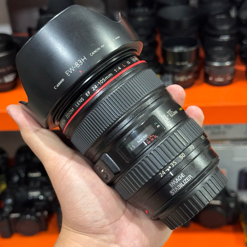 Canon EF 24-105 F4 L IS USM (2-Hand) สภาพสวยใช้งานปกติเต็มระบบครบถ้วน | Shopee Thailand