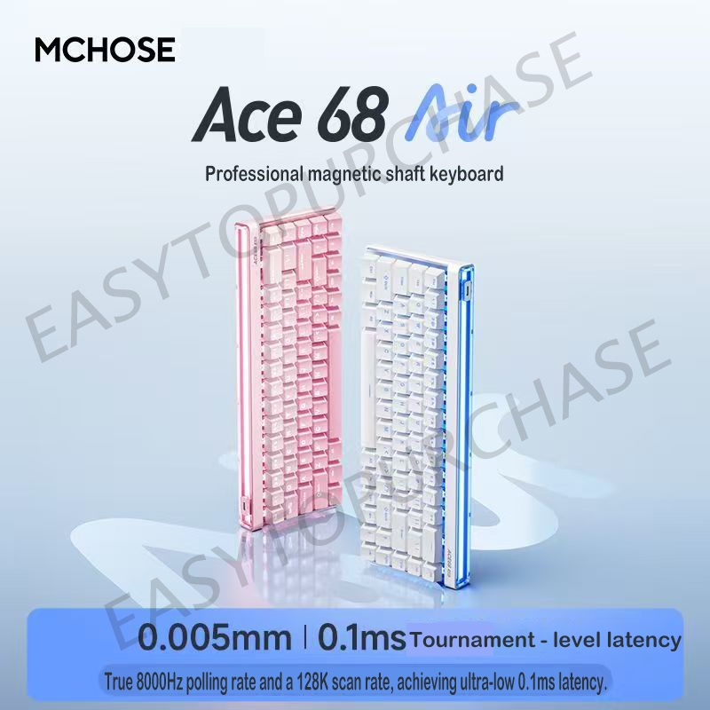 🔥พร้อมส่ง🔥Mchose Ace68 Air คีย์บอร์ดเครื่องกล Esports ประสิทธิภาพสูง RT0.01,8+128k | Shopee Thailand