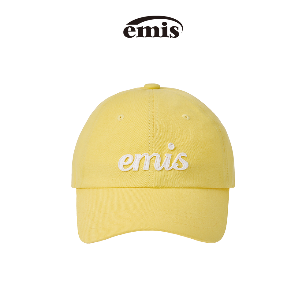 EMIS - APPLIQUE BALL CAP (BEIGE ,BLACK ,BLUE GRREN ,CREAM ,GREEN ,KHAKI ...