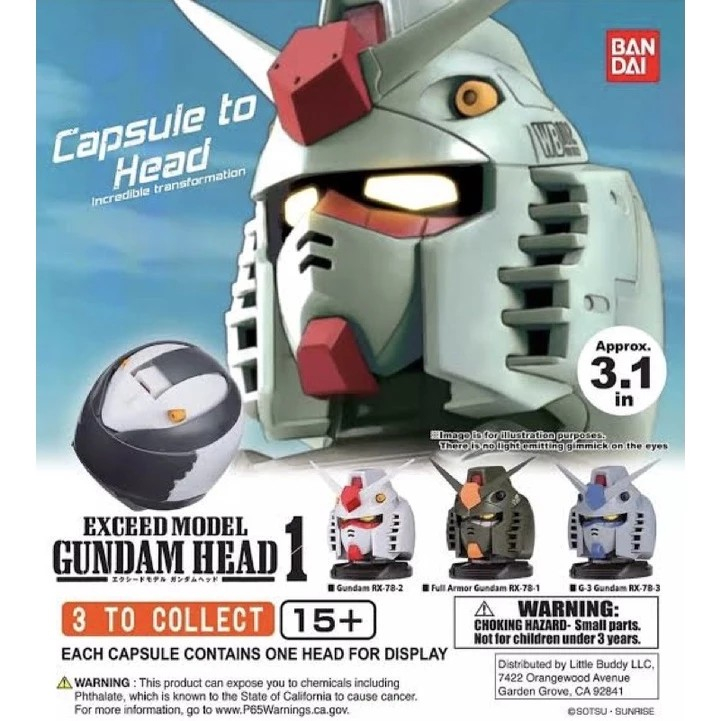 Bandai : Exceed Model Gundam Head | Shopee Thailand