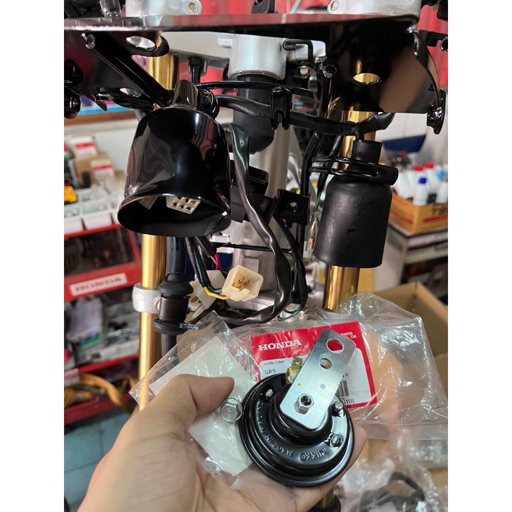 แตร ใส่รถ HONDA แดช Dash,LS125,NSR150,FSX150 (แท้ศูนย์ฮอนด้า) | Shopee Thailand