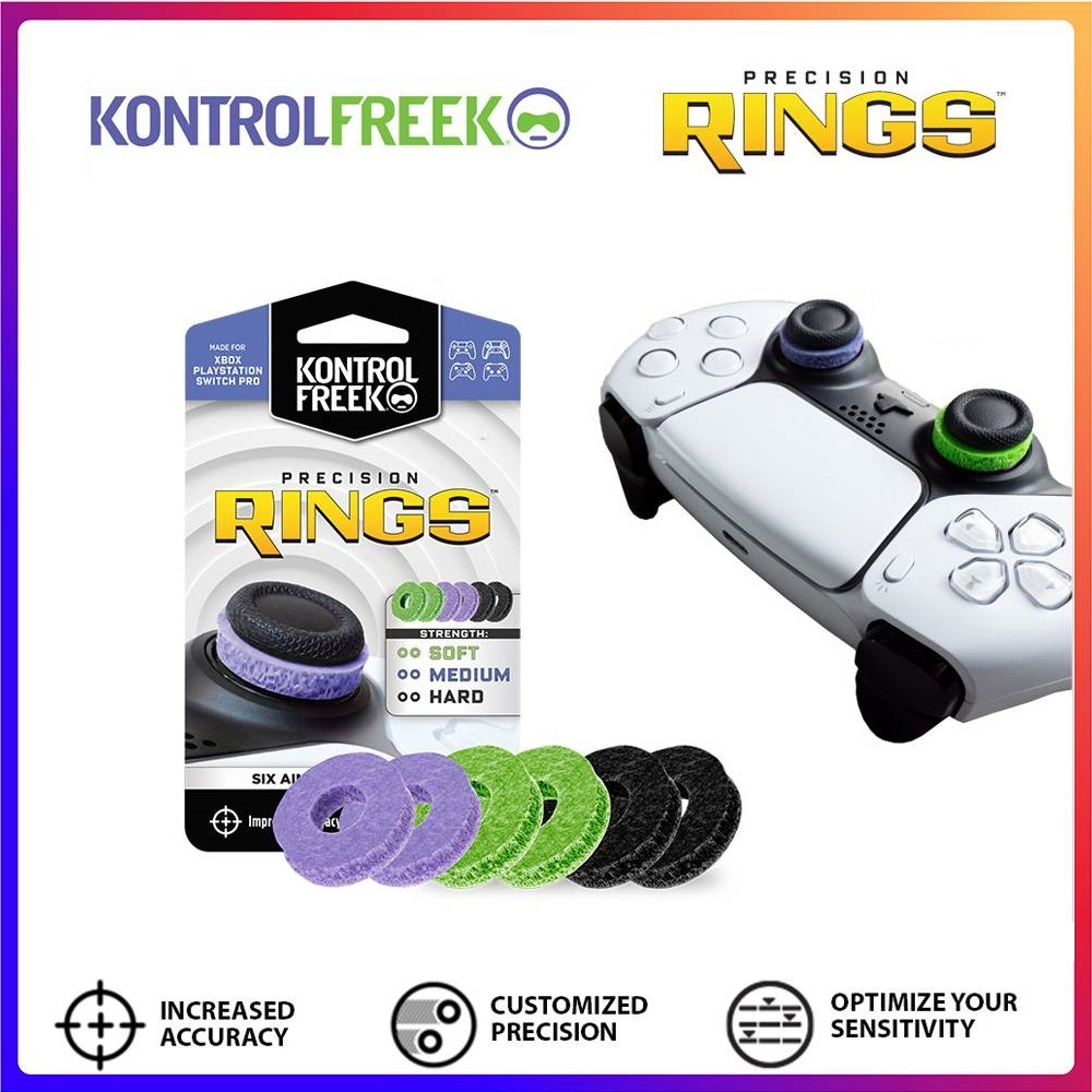 ใหม่! Kontrolfreek Precision Rings PS4, PS5, Xbox Switch control freak ...