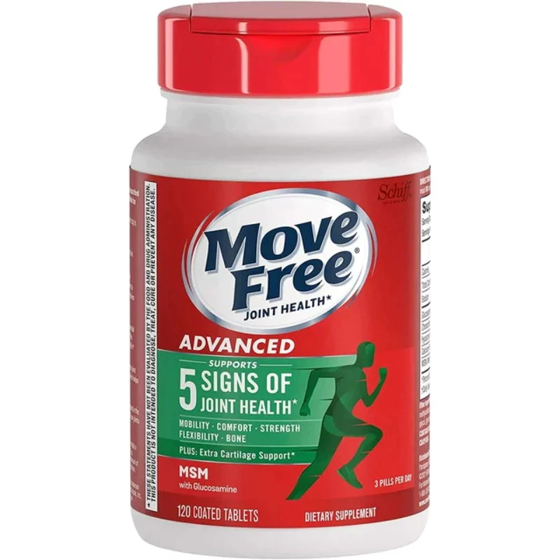 Move Free Advanced Plus MSM Glucosamine 120 เม็ด มูฟฟรี กลูโคซามีน ...