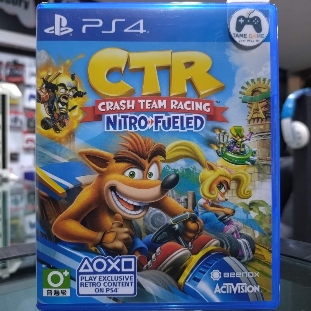 (ภาษาอังกฤษ) มือ2 CTR Crash Team Racing Nitro Fueled PS4 มือสอง (เล่น ...