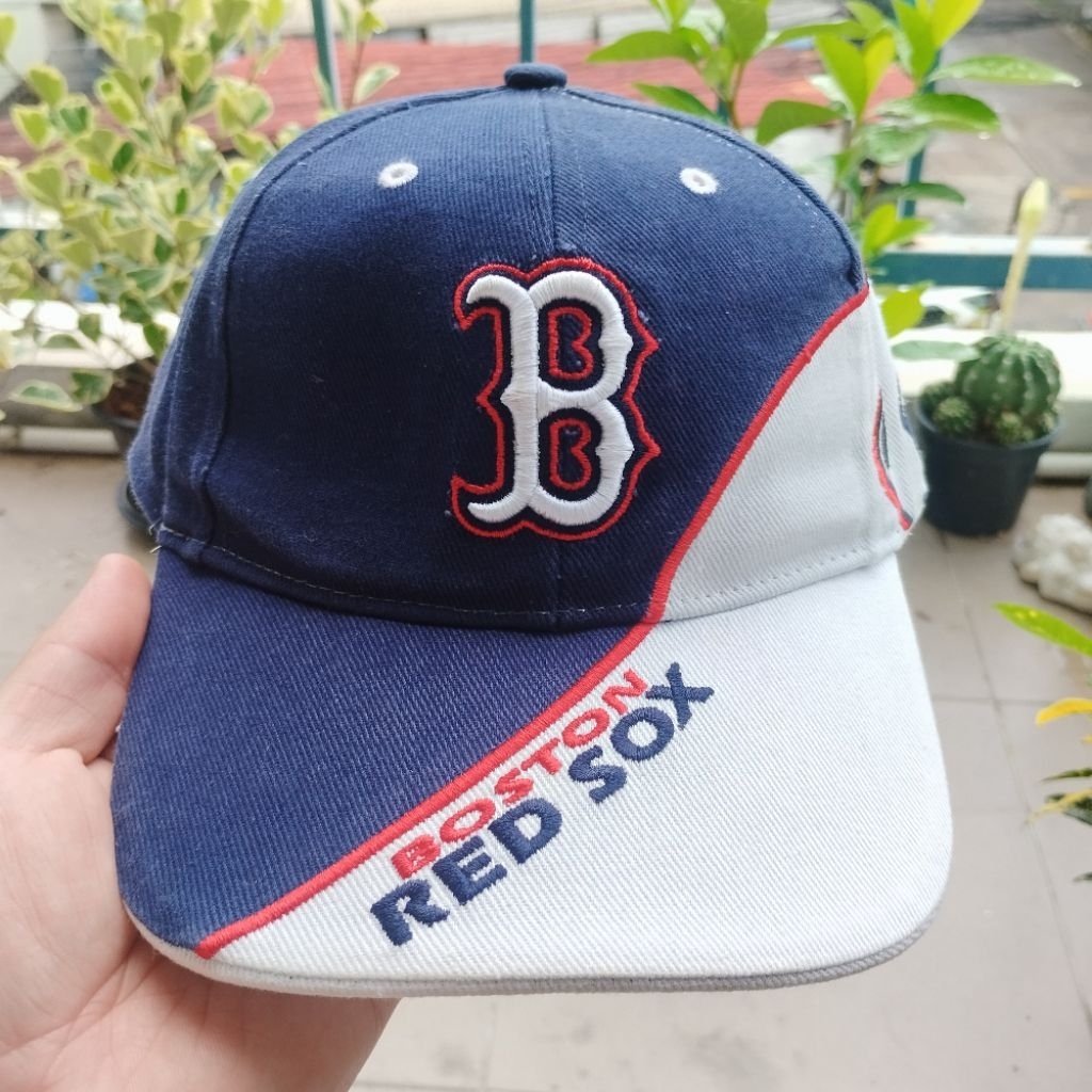 หมวก Vintage Twins MLB Boston Red Sox Magic tape (55-60 cm.) | Shopee ...