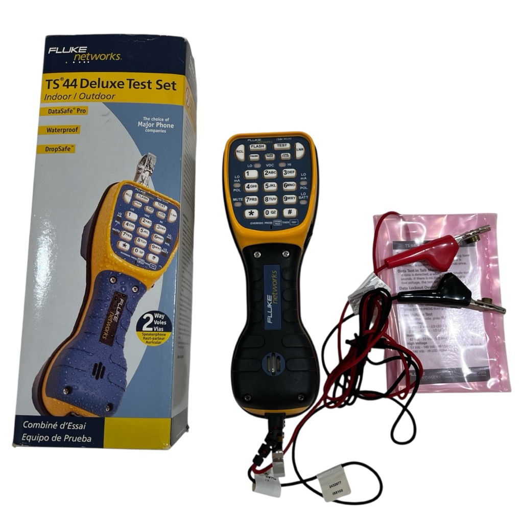 (พร้อมส่ง) Fluke Networks TS44 หูตรวจแก้โทรศัพท์ สินค้ามือ 2 | Shopee ...