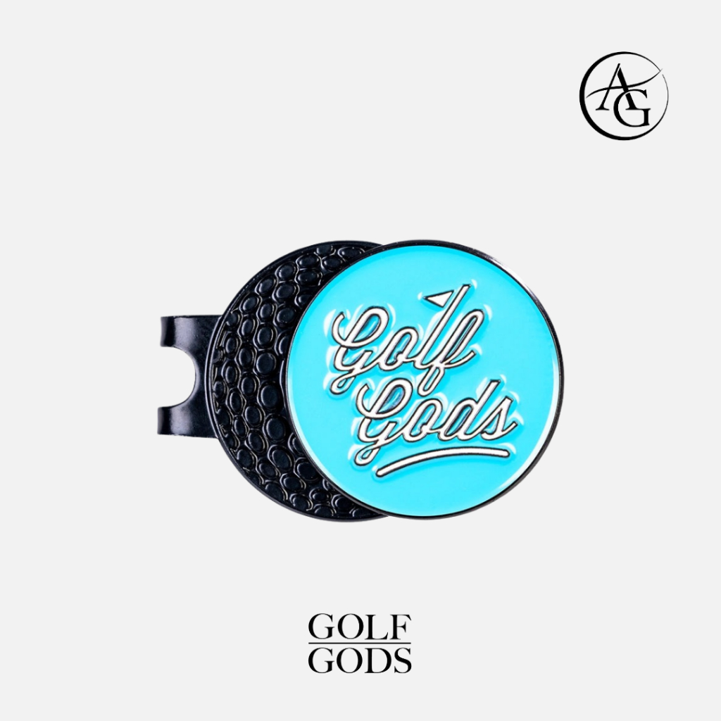 Golf Gods บอลมาร์คเกอร์ - Golf Gods Neon Blue | Shopee Thailand