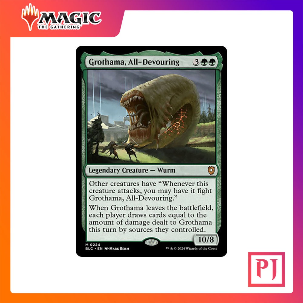 [MTG] Grothama, All-Devouring [BLC] [GREEN] [MYTHIC] [NORMAL] [ENG ...