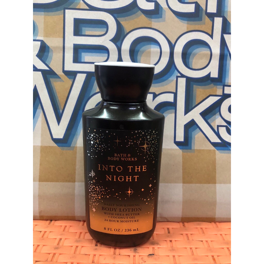 สินค้าพร้อมส่ง Bath&BodyWorks INTO THE NIGHT โลชั่นทาผิว แบบขวด ขนาด ...