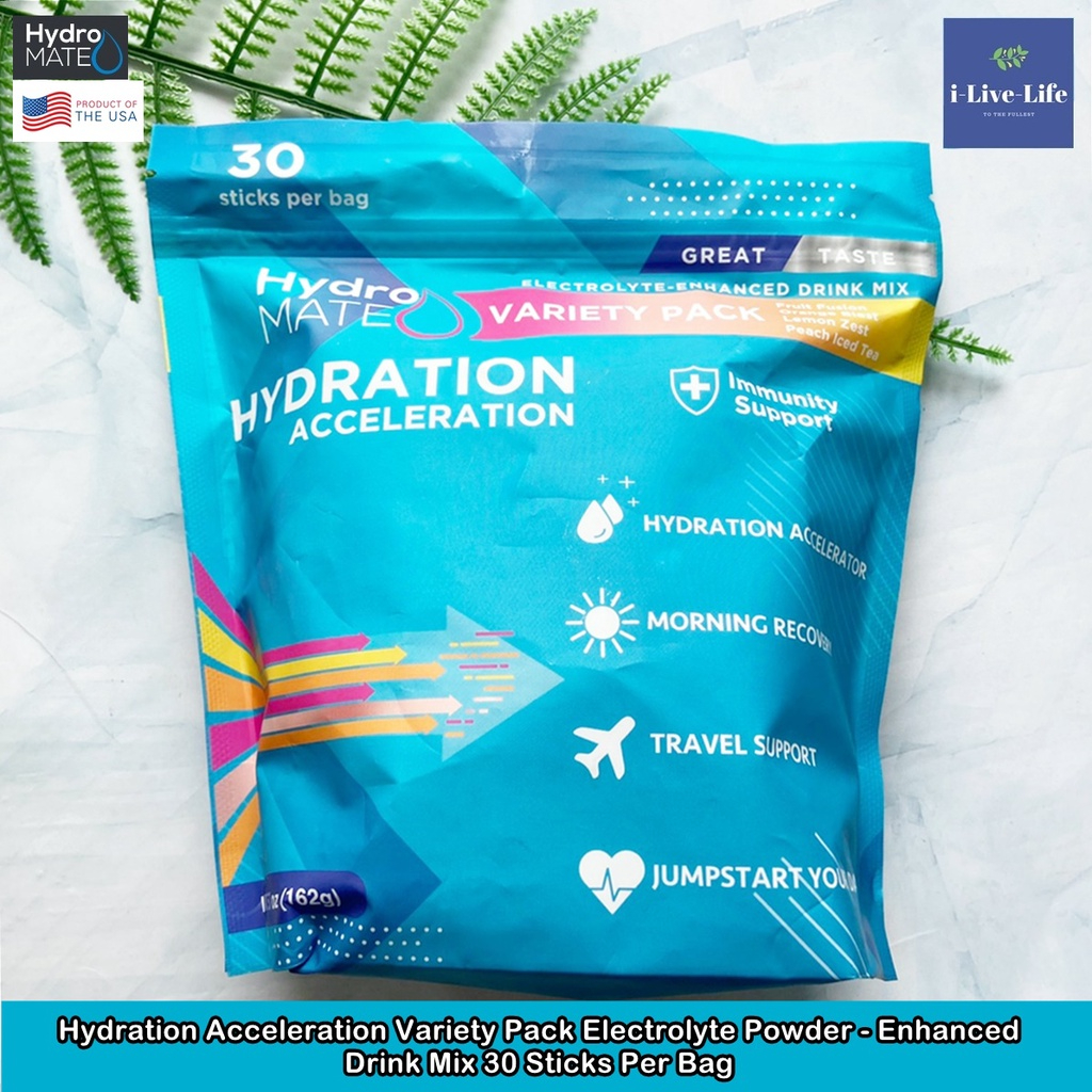 Sale!!EXP HydroMATE - Hydration Acceleration Variety Pack Electrolyte ...