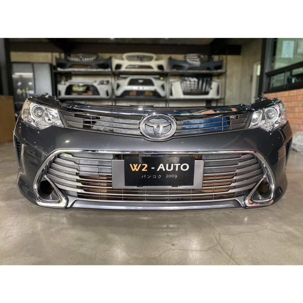 ชุดกันชนหน้าแคมรี่ Toyota Camry ACV50 2016-2019 ทำสีแล้วพร้อมยกใส่ได้ ...