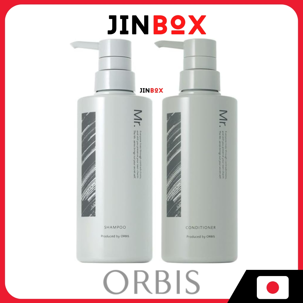 ORBIS Mr. Series Shampoo & Conditioner Men's Hair Care แชมพูและครีมนวดผม สำหรับผู้ชาย | Shopee ...