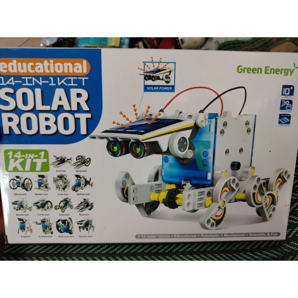 ชุดประกอบโซล่าร์เซลล์ 3in1 , 4 in1, 14 in1 Solar robot.และแบบอื่น ๆ ...