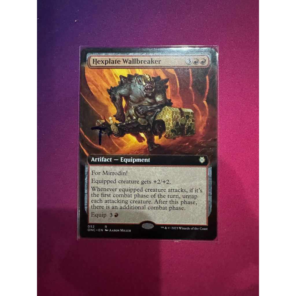 MTG Phyrexia: All Will Be One Commander Decks Variants: Hexplate ...