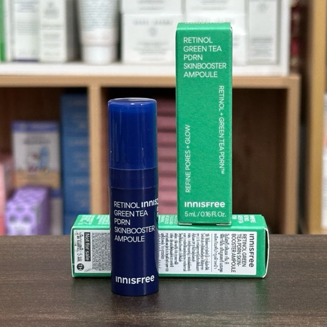Innisfree Retinol Green Tea PDRN Ampoule 5ml | Shopee Thailand