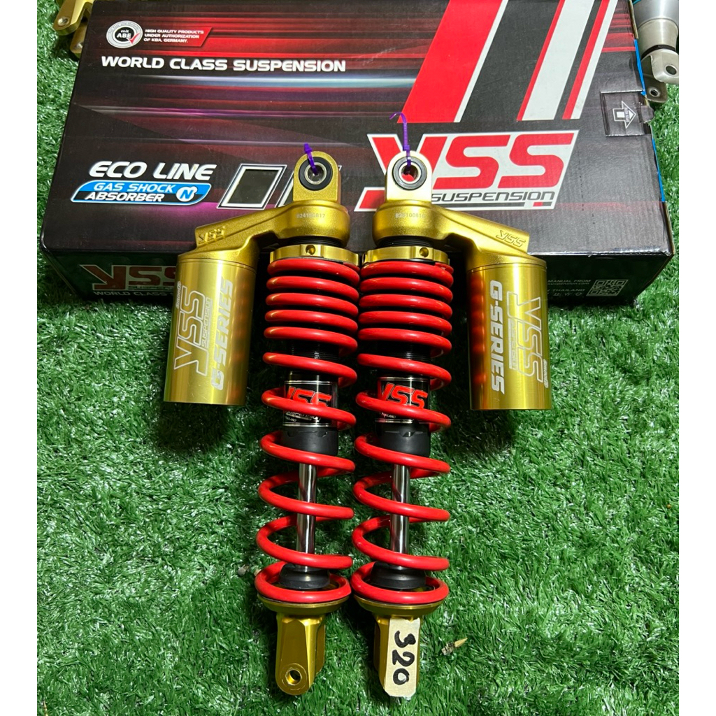 มือ2 Yssแท้ G-Series 320 mm. ใส่ Aerox155 Nmax155 กระป๋องทอง/สปริงแดง ...