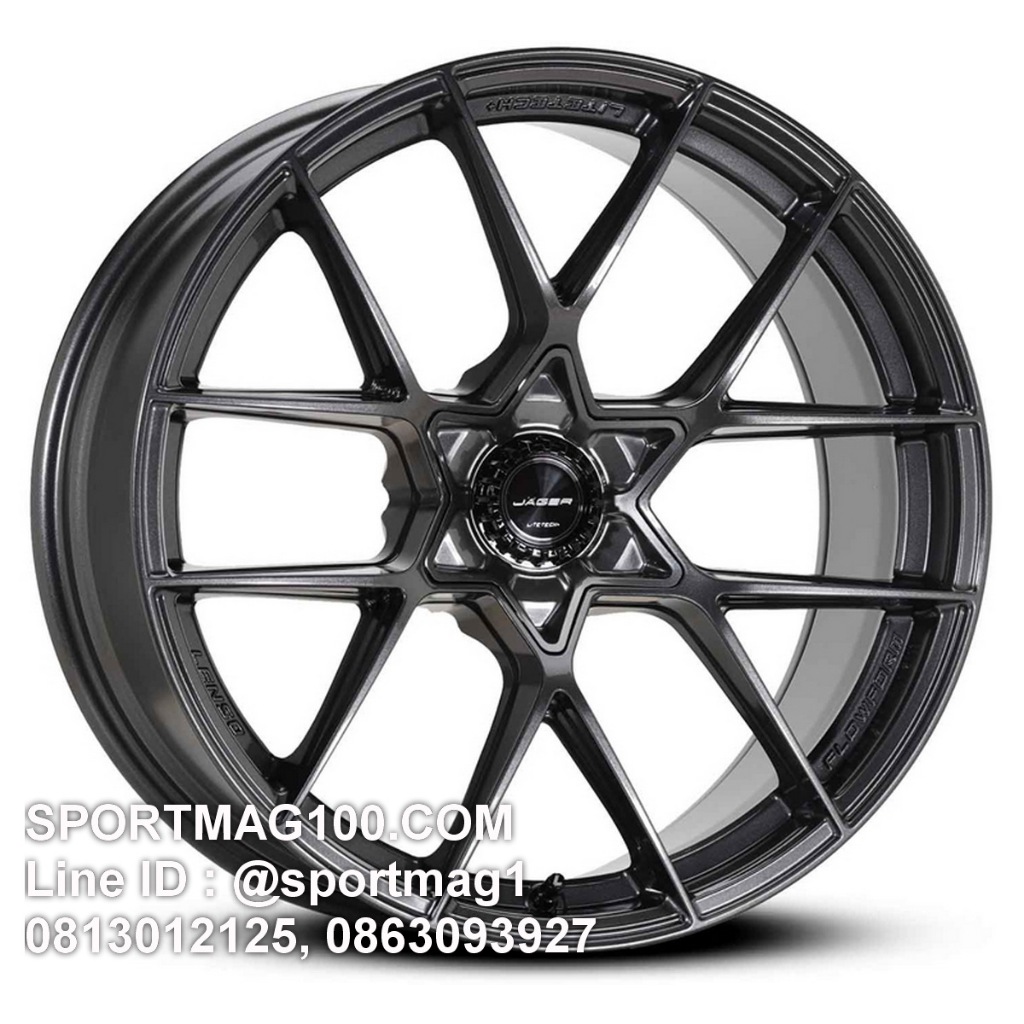 ล้อแม็กซ์ Lenso Jager Astra LITETECH+ ขอบ18นิ้ว 6รู139 สีไฮเปอร์ดาค กว้าง9นิ้ว Offset15 [22116 ...