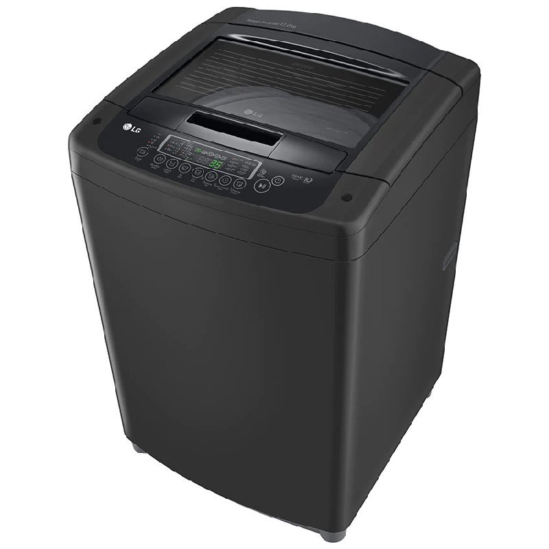 LGเครื่องซักผ้าฝาบน (17 kg) รุ่น T2517VSPB สีดำ เน้นซักผ้าใหญ่ ผ้าห่ม ...