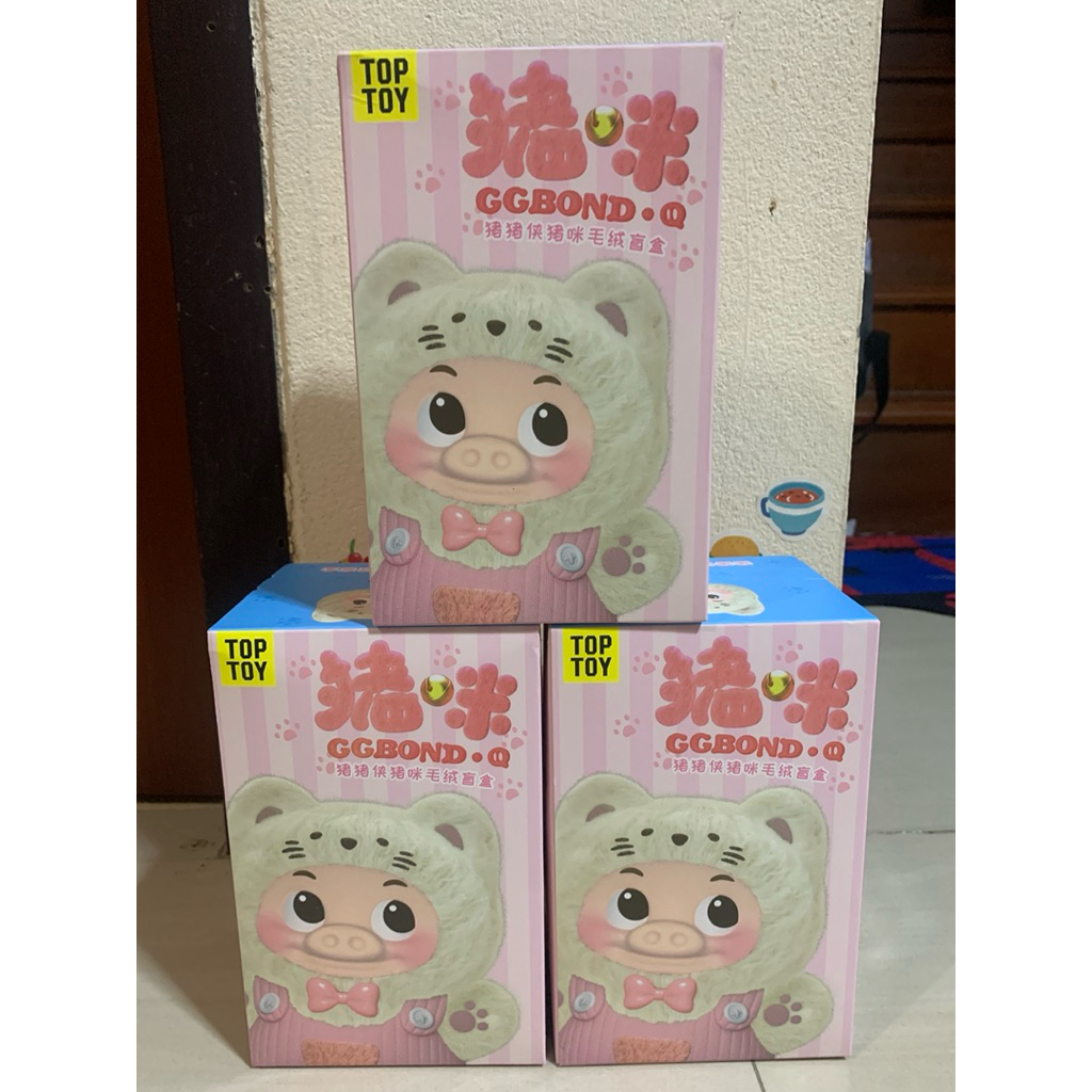 ของเล่น TOPTOY ใหม่ GGbond Piggy Hero Piggy ตุ๊กตา กล่องสุ่ม | Shopee ...