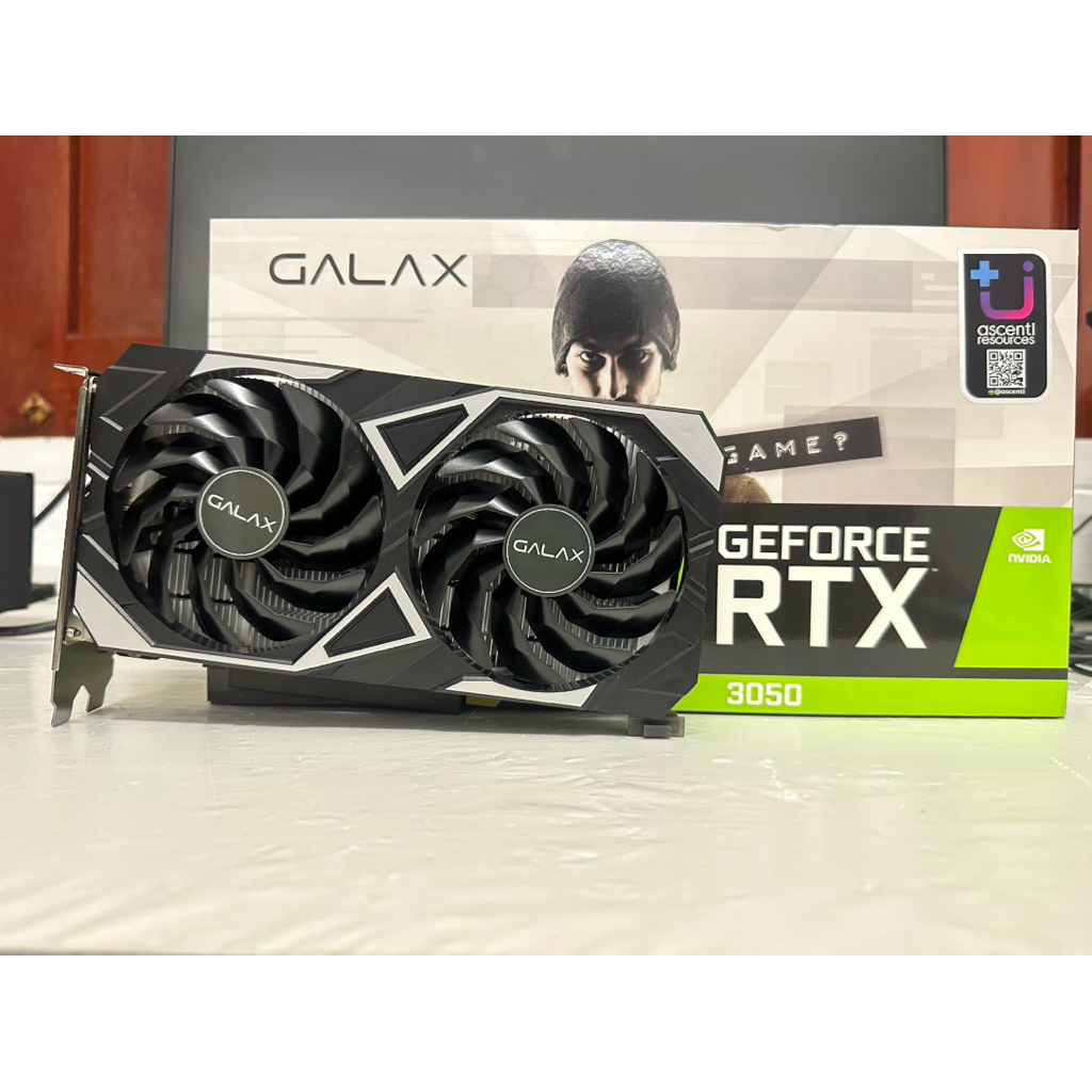VGA GALAX RTX3050 EX 1-CLICK OC 6GB (ประกันพึ่งเดิน) | Shopee Thailand