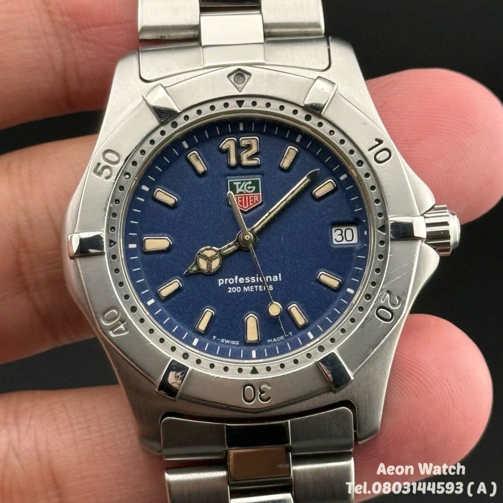 Tag Heuer series 2000 Quartz Blue Dial 38mm Ref.WK1113 | Shopee Thailand