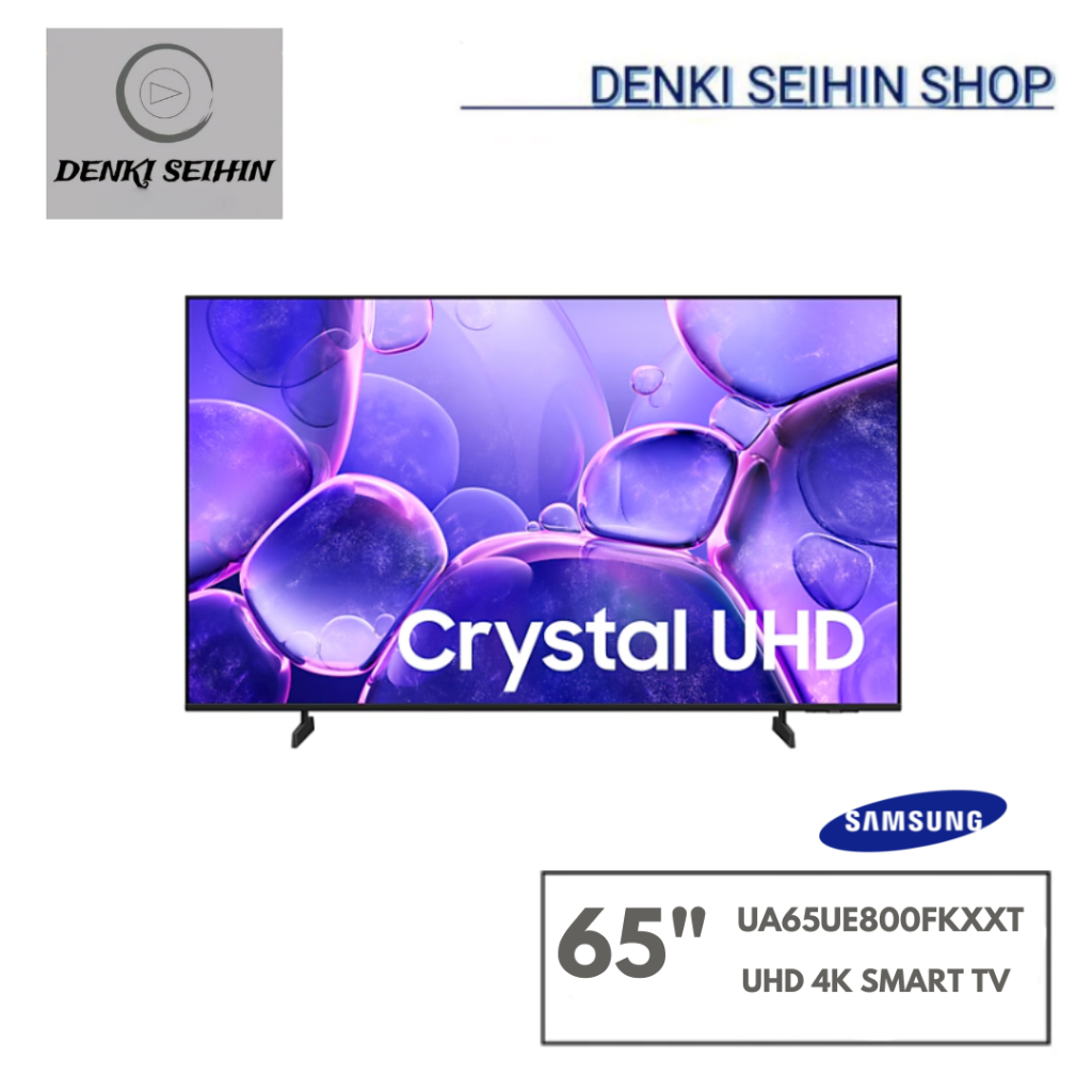 Samsung 65" Crystal UHD UE800F 4K Smart TV (2025) UA65UE800FKXXT ...