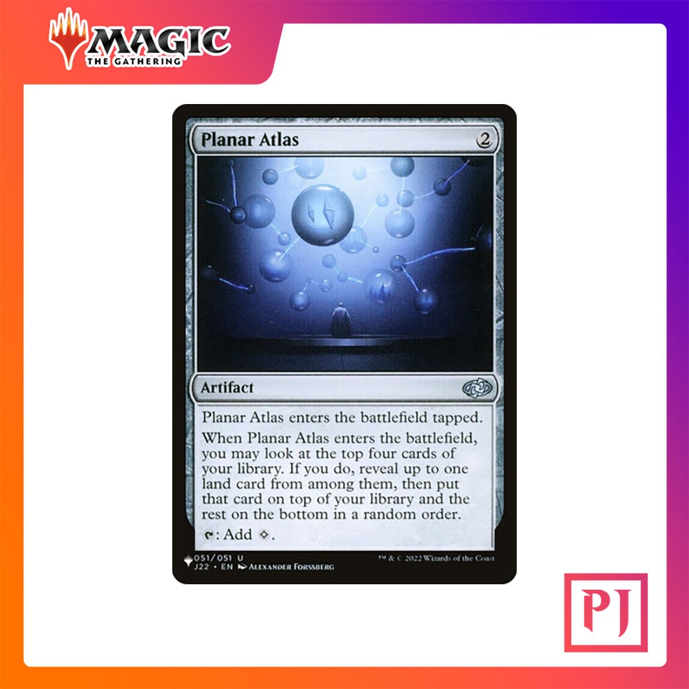 [MTG] Planar Atlas [MB1] [ARTIFACT] [UNCOM] [NORMAL] [ENG] (การ์ดเมจิค ...