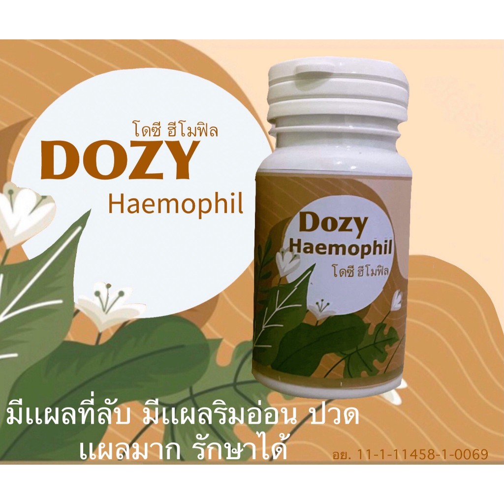 โดนซี (Dozyอาหารเสริมแผลลที่ลับ) เเผลอริมอ่อน เเผลที่ลับ ปวดเเผลแผลริม ...