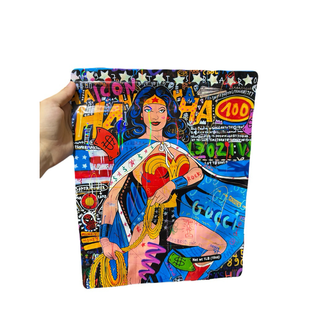 W Woman Mylar zip bag size 454 grams / 1 lb | Shopee Thailand