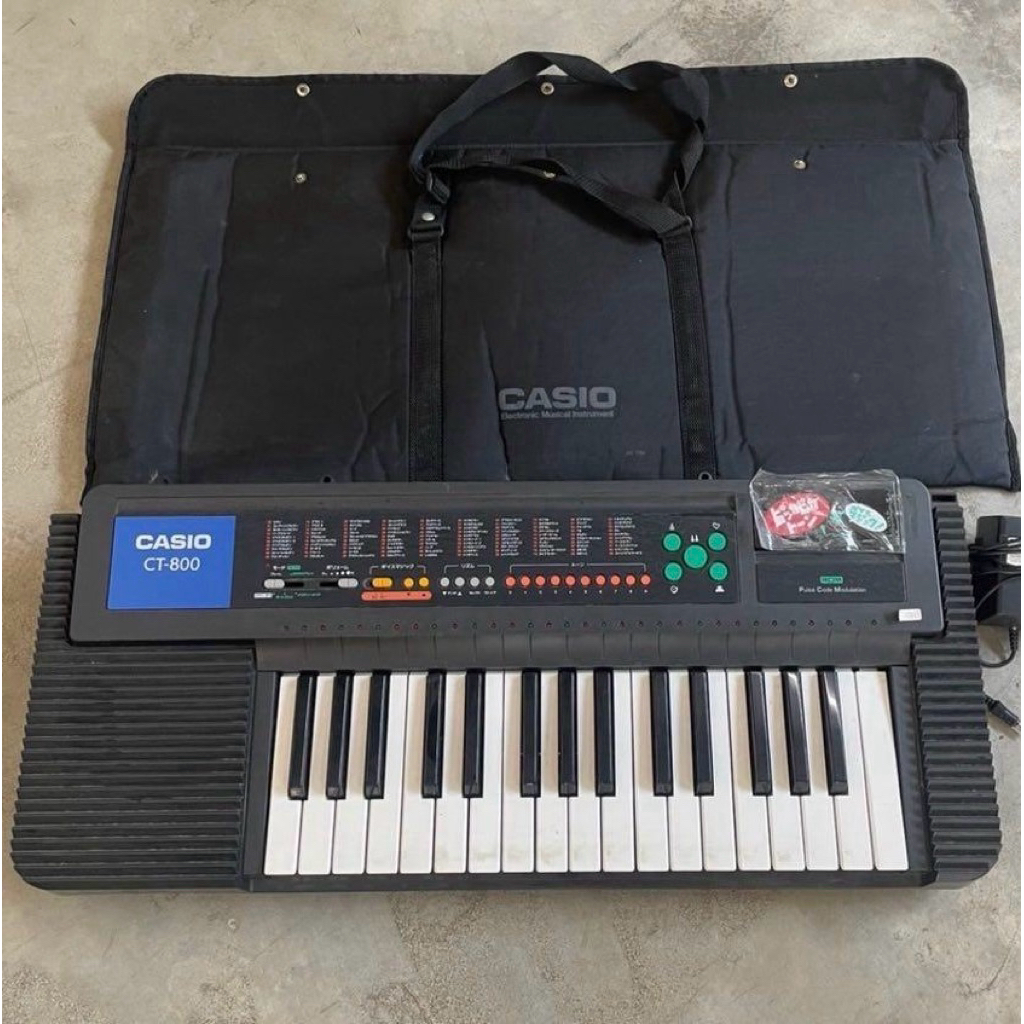 เปียโนCasio/CT-800สภาพดี | Shopee Thailand