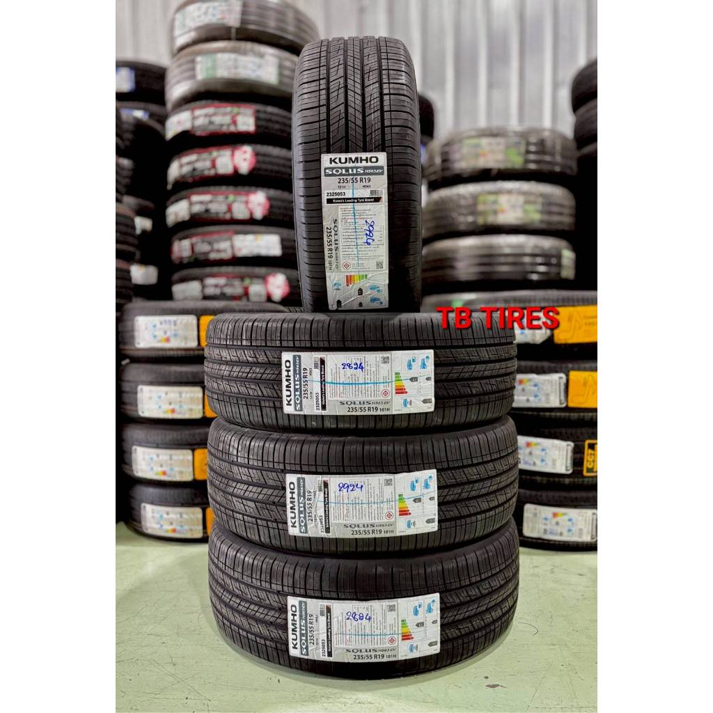 ยางรถยนต์ 235/55R19 101H SOLUS HS63 EV // KUMHO (ยางใหม่ค้างปี 2024) | Shopee Thailand