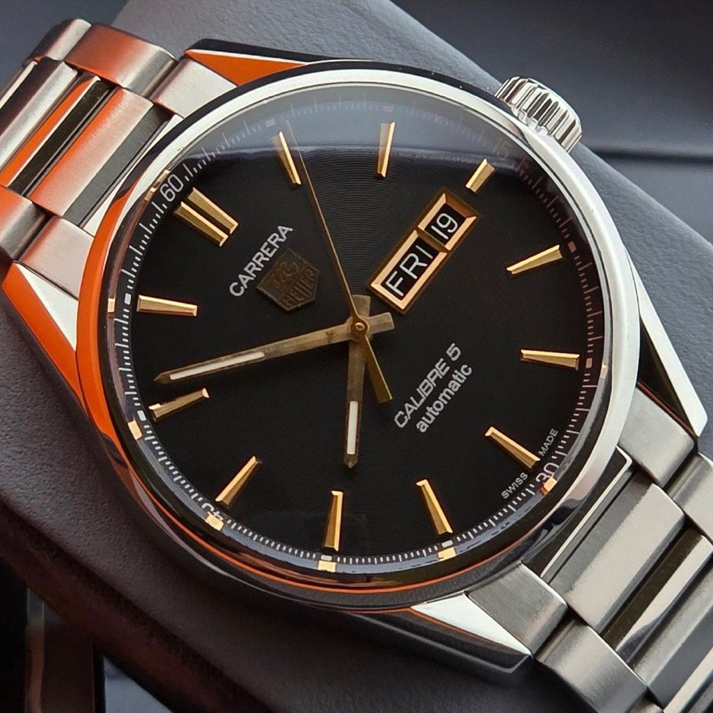 TAG HEUER CARRERA Automatic 41 mm Steel WAR201C.BA0723 | Shopee Thailand