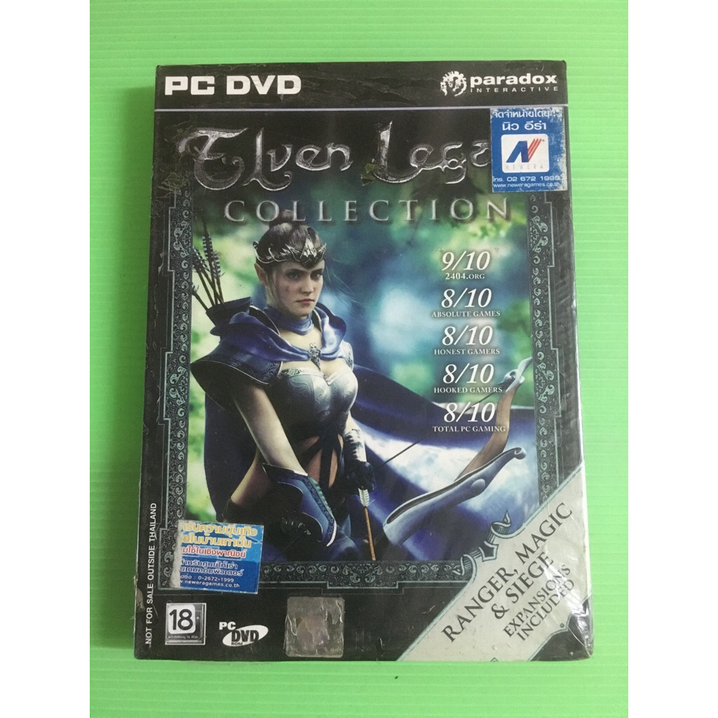 แผ่นเกมส์คอมพิวเตอร์ เกม PC Elven Legacy Collection แผ่นแท้มือ1 สินค้า ...