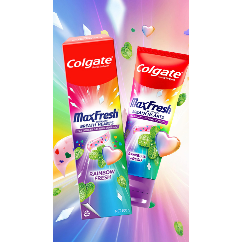 Colgate Max Fresh Rainbow 100 g | Shopee Thailand