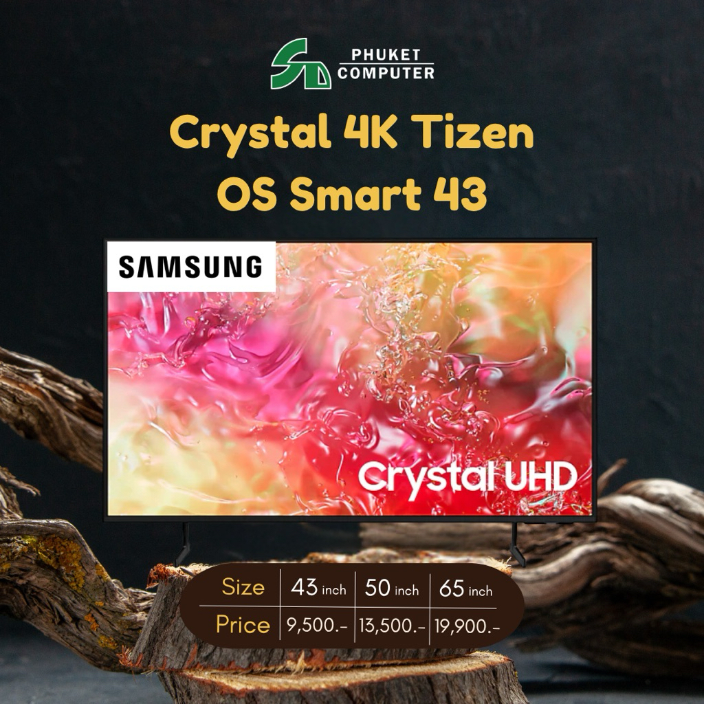 Crystal UHD DU7000 4K Tizen OS Smart TV | Shopee Thailand