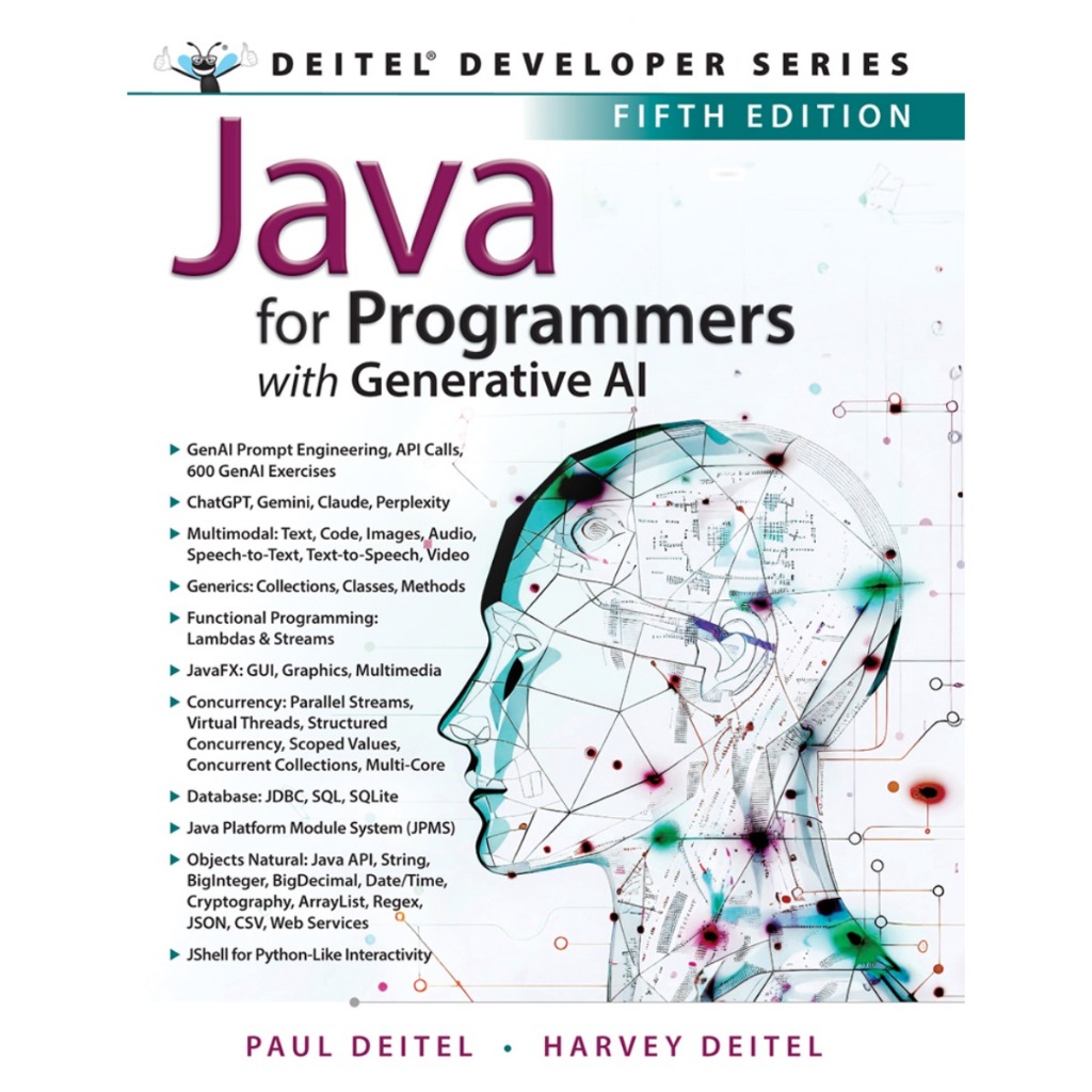 [e.p.u.b] Java for Programmers with Generative AI, 5th Edition | Shopee Thailand