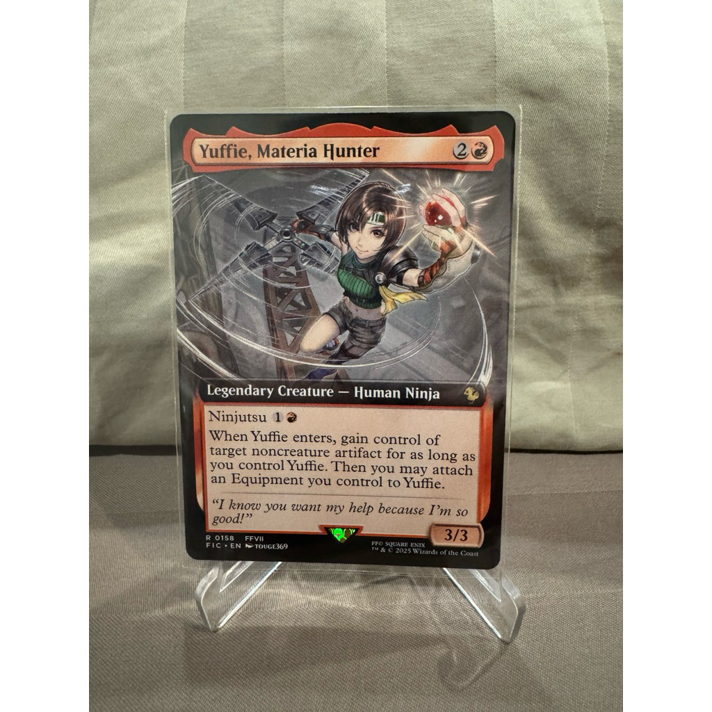 MTG Final Fantasy Commander Decks Variants: Yuffie, Materia Hunter ...