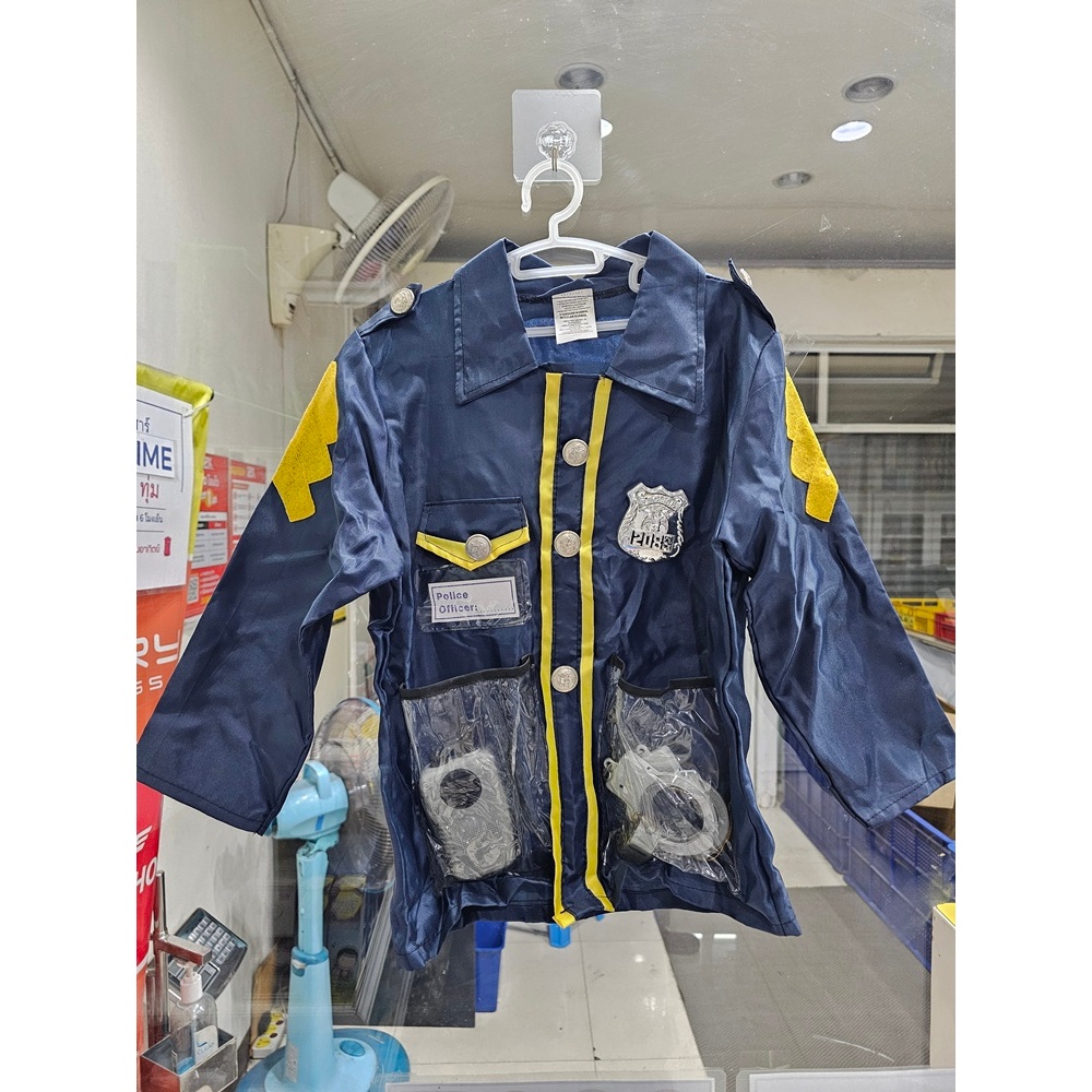ชุดคอสตูมแฟนซีเด็กอาชีพตำรวจ Le sheng Police Officer Costume ชุดอาชีพใน ...