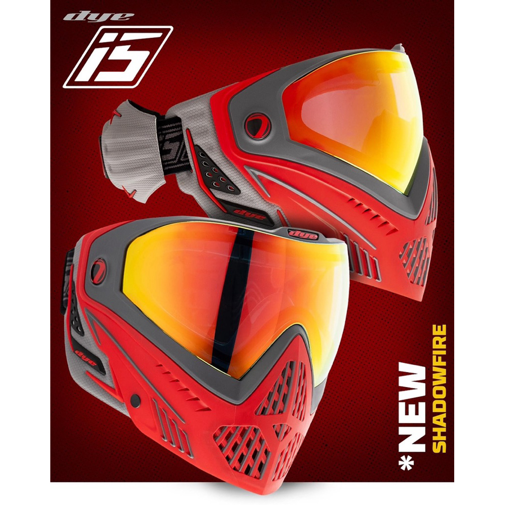 DYE I5 GOGGLE I5 SHADOWFIRE GRY/RED - LIMITED EDITION | Shopee Thailand