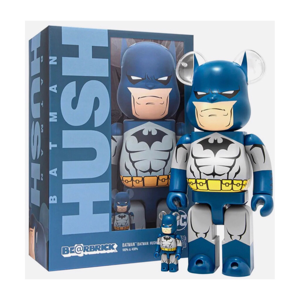 (พร้อมส่ง) BE@RBRICK Batman (Batman Hush Ver.) 400% + 100% / bearbrick ...